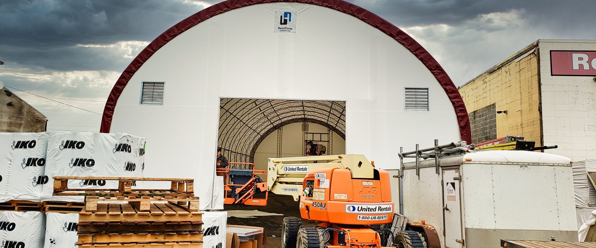 MegaDome®-Canvas Buildings | Steel Fabric Buildings | Storage Shed