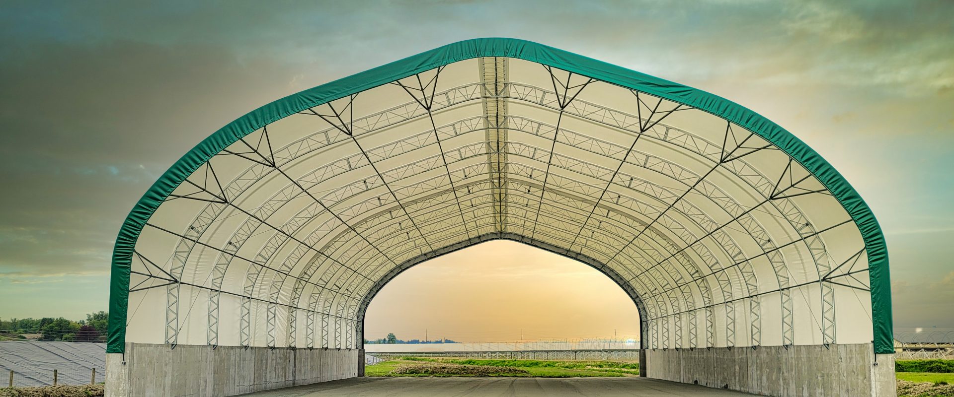 MegaDome®-Canvas Buildings | Steel Fabric Buildings | Storage Shed